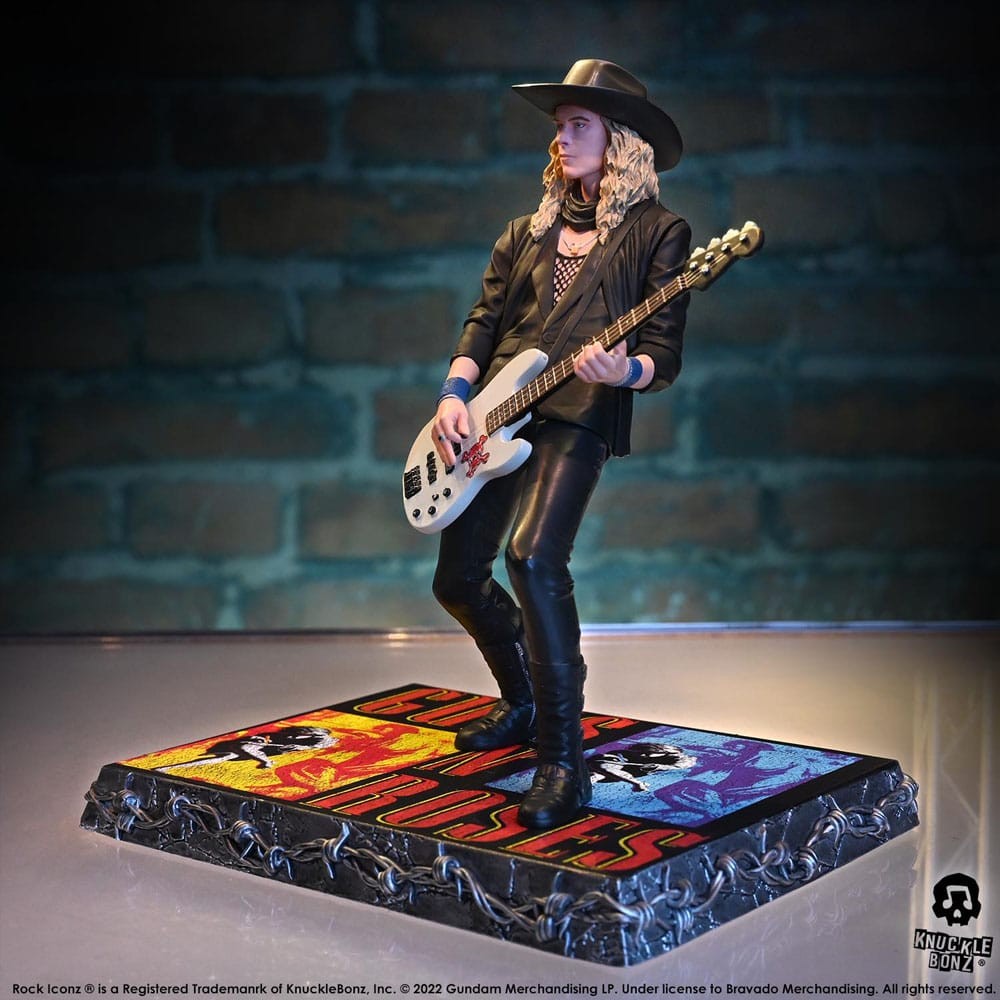 GUNS N ROSES Rock Iconz statue Slash II Knucklebonz en résine