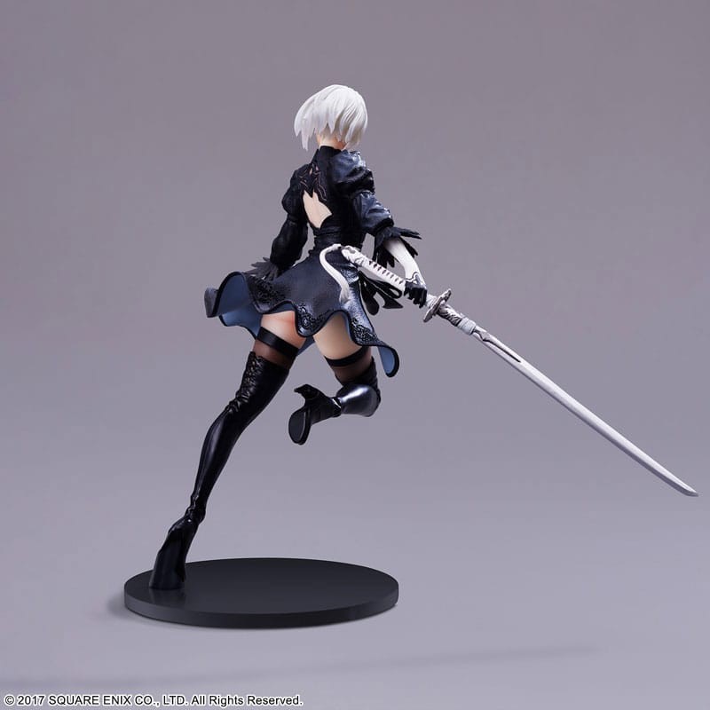 NIER AUTOMATA statue FORM ISM YoRHa Android 2B en PVC de 18cm