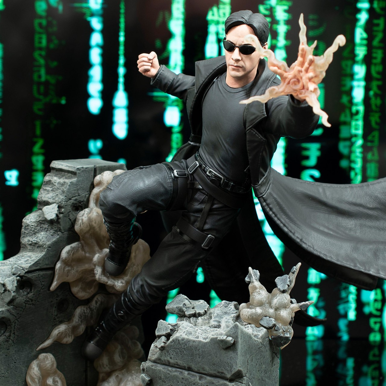 THE MATRIX Gallery Deluxe statue Morpheus en PVC 30 cm