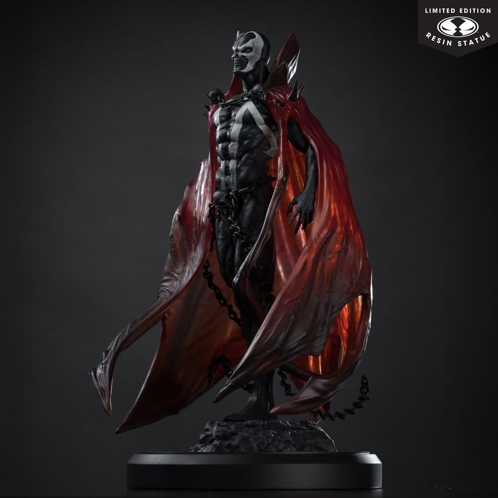 SPAWN Black White & Red statue 1/10 Spawn by Pupeteer Lee 23cm