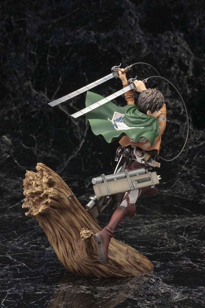 REPERE GEEK - statue attack on titan eren yeager artfx