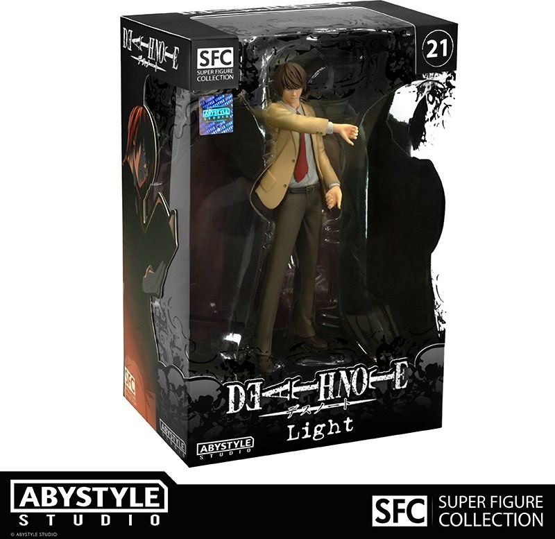 figurine death note light yagami sfc en pvc 18cm