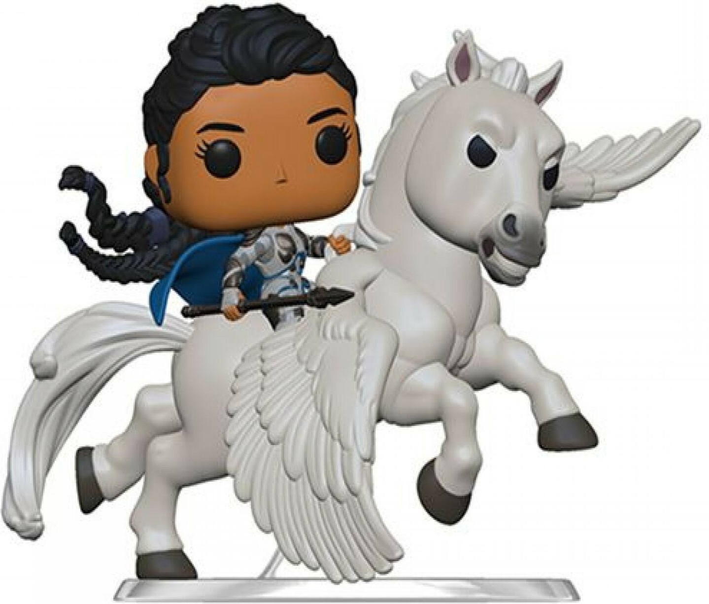 POP RIDES AVENGERS ENDGAME VALKYRIE ON HORSE VIN FIG - Funko Pop