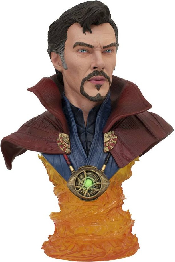 MARVEL AVENGERS INFINITY WAR buste 1/2 Dr Strange Legends in 3D