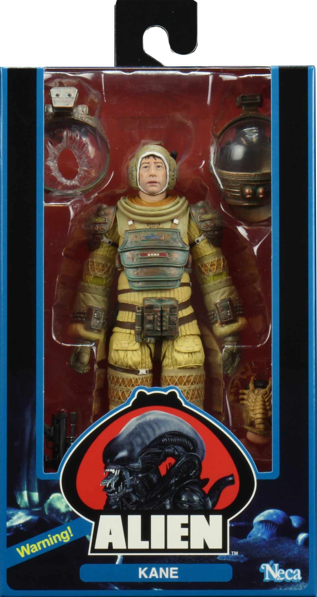 ALIEN figurine articulée Kane Neca en PVC de 18 cm